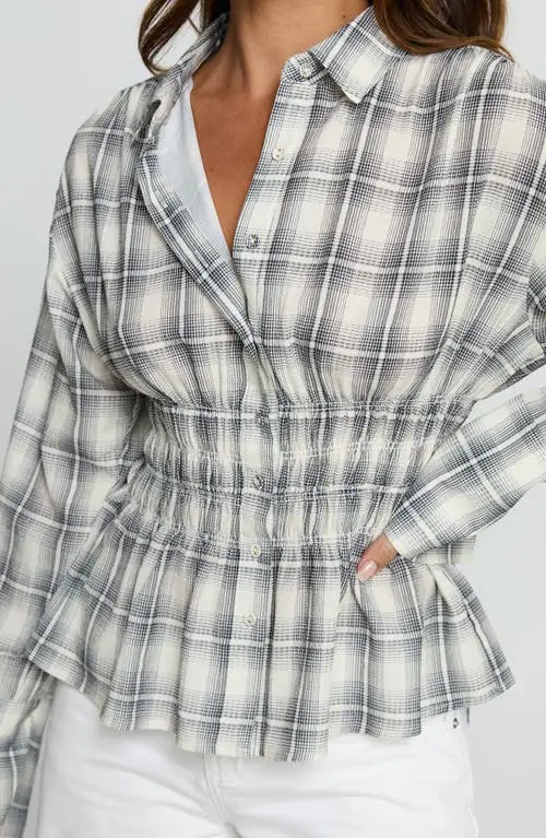 Princess Polly Check Button-up Shirt