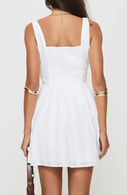 Princess Polly Lorinda Organic Cotton Minidress