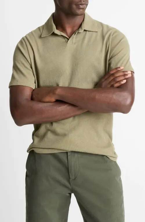 Vince Loose Johnny Collar Polo