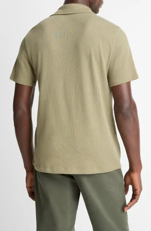 Vince Loose Johnny Collar Polo