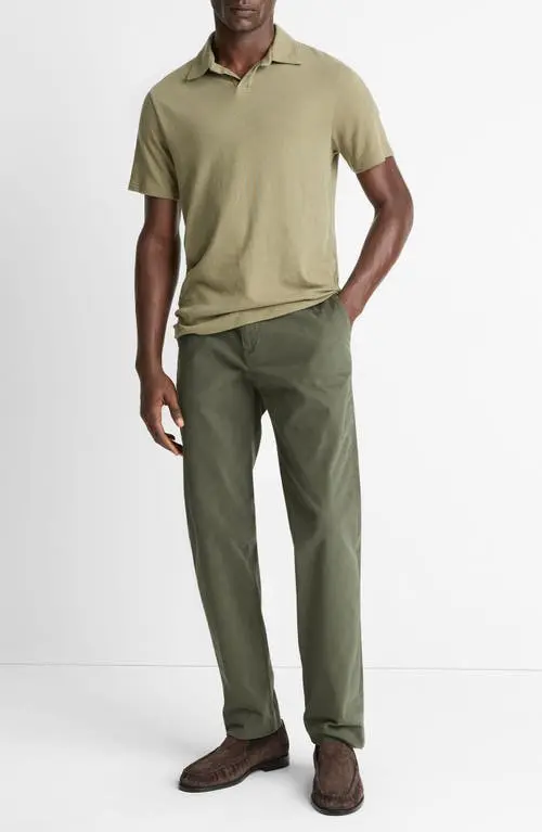 Vince Loose Johnny Collar Polo