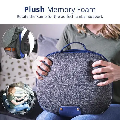 MIKO Kumo Back Massage Pillow With Heat