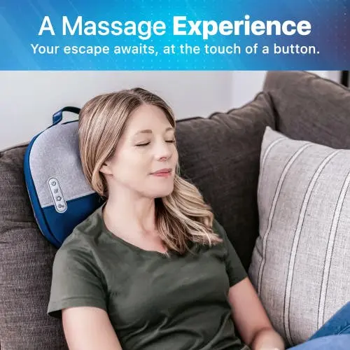 MIKO Kumo Back Massage Pillow With Heat