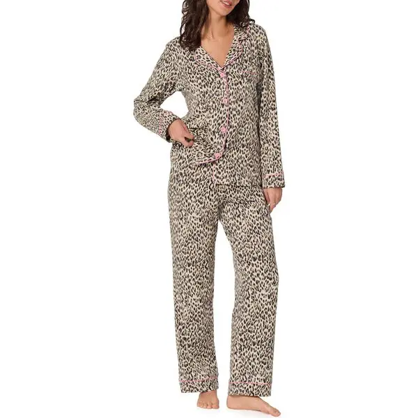 BEDHEAD PAJAMAS Print Stretch Organic Cotton Pajamas - Wild Thing