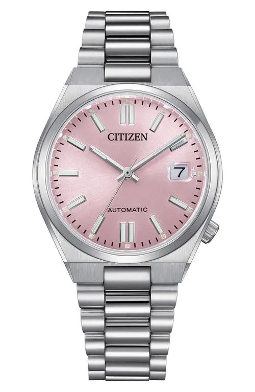 Citizen Tsuyosa Automatic Bracelet Watch - Silverone Pink