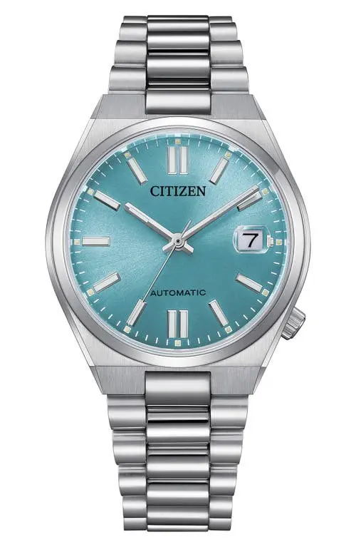 Citizen Tsuyosa Automatic Bracelet Watch - Silverone Sky Blue