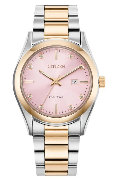 Citizen Sport Luxury Diamond Bracelet Watch - Two-tone