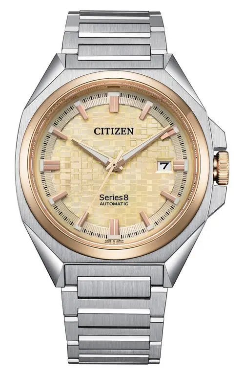 Citizen Series8 Automatic Bracelet Watch - Silverone