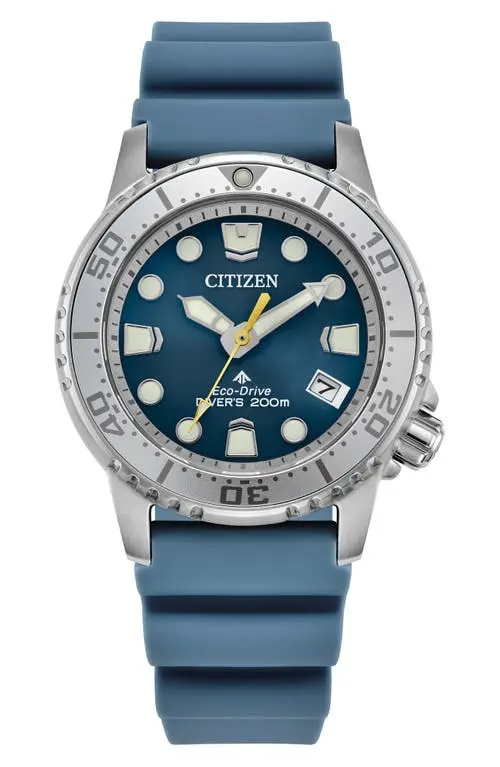 Citizen Promaster Sea Strap Watch - Light Blue