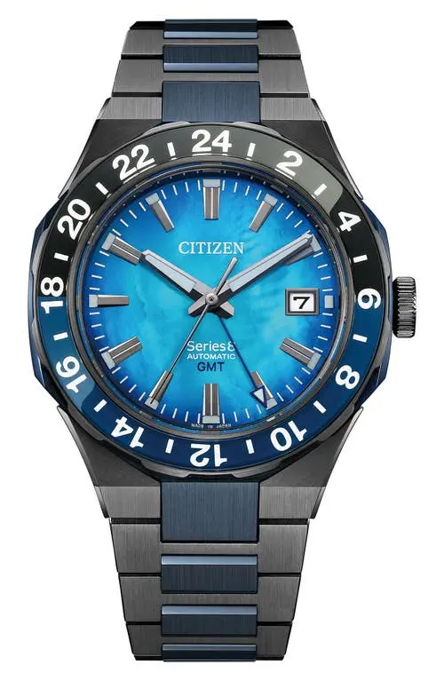 Citizen Series 8 880 Gmt Automatic Bracelet Watch - Two-tone