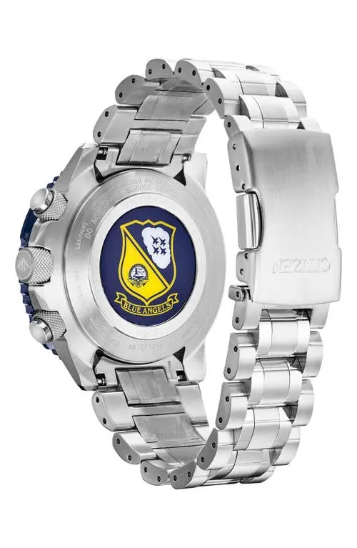 Citizen Promaster Air Skyhawk A-t Chronograph Bracelet Watch - Silver-tone