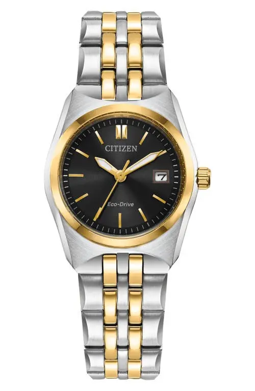 Citizen Classic Bracelet Watch - Two-tone Black