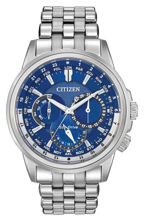Citizen Calendrier Bracelet Watch - Silverone