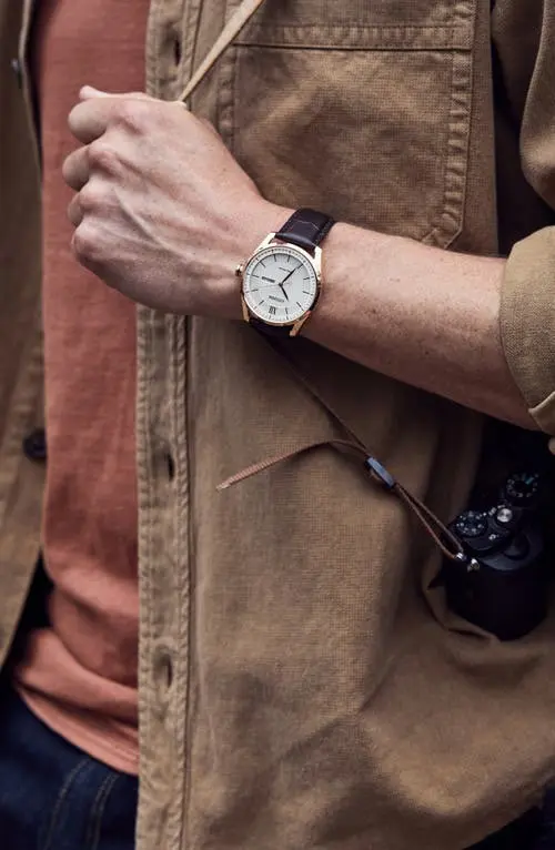Citizen Classic Leather Strap Watch - Brown