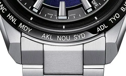 Citizen Attesa Unite With Blue Worldtime Automatic Bracelet Watch