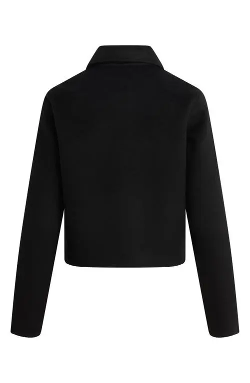 FAVORITE DAUGHTER Annabel Crop Wool Blend Jacket