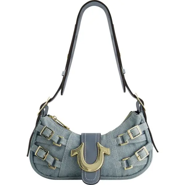 True Religion Multi-strap Shoulder Bag - Denim