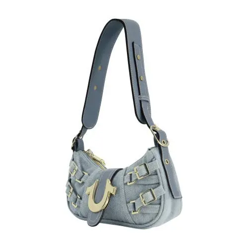 True Religion Multi-strap Shoulder Bag - Denim