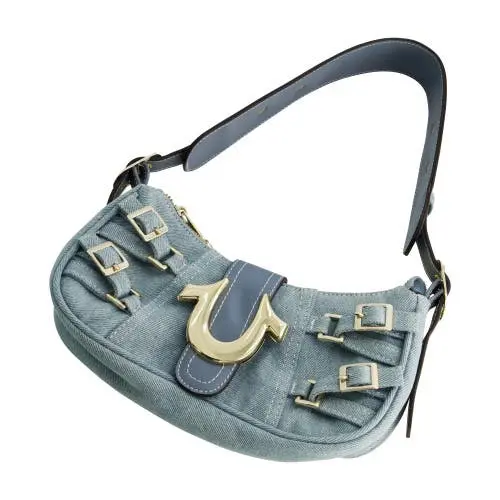 True Religion Multi-strap Shoulder Bag - Denim