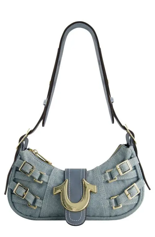 True Religion Multi-strap Shoulder Bag - Denim