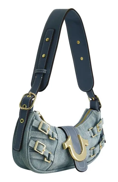 True Religion Multi-strap Shoulder Bag - Denim
