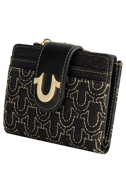 True Religion Horseshoe Quilted Small Wallet