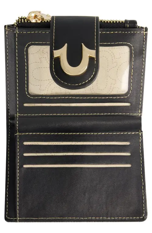 True Religion Horseshoe Quilted Small Wallet