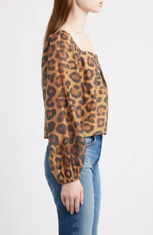 CIEBON Animal Spot Blouse