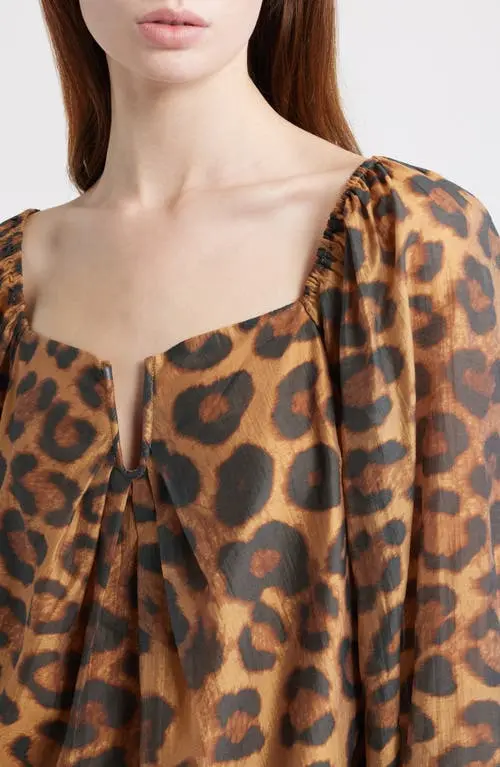 CIEBON Animal Spot Blouse
