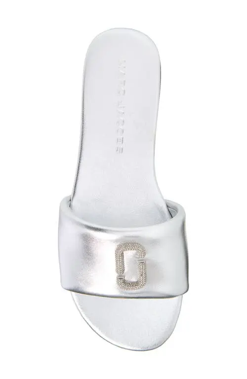 Marc Jacobs The Snapshot Slide - Silver