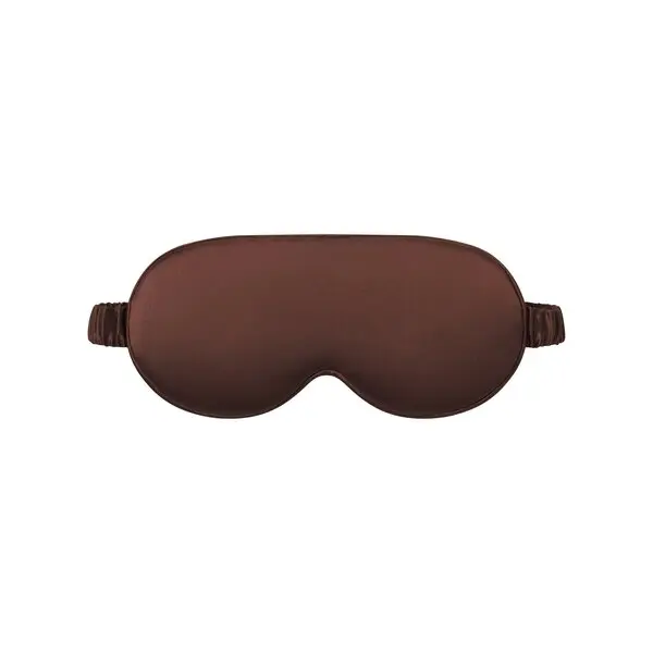 SKIMS Slip X Pure Silk Contour Sleep Mask - Cocoa