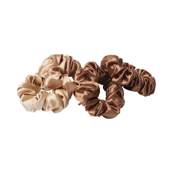 SKIMS Pure Silk Large Scrunchies 4-pack - Fair