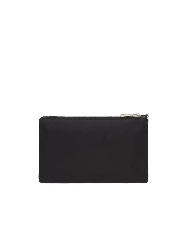 Prada Re-nylon And Saffiano Leather Pouch