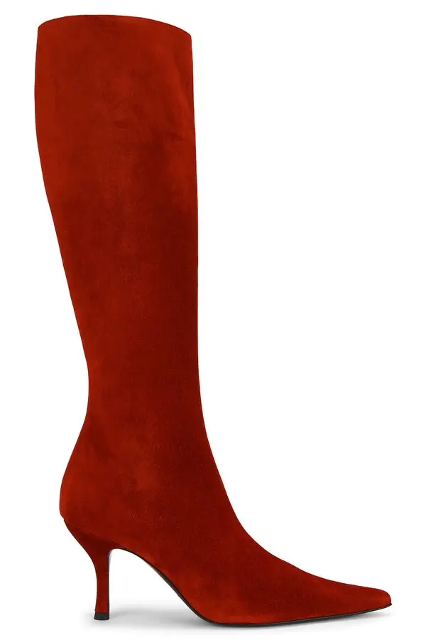 Magda Butrym Knee High Boots - Red