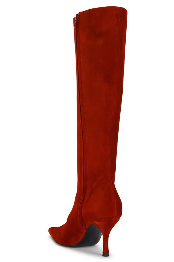 Magda Butrym Knee High Boots - Red