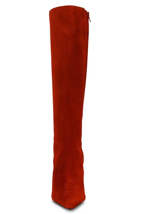 Magda Butrym Knee High Boots - Red