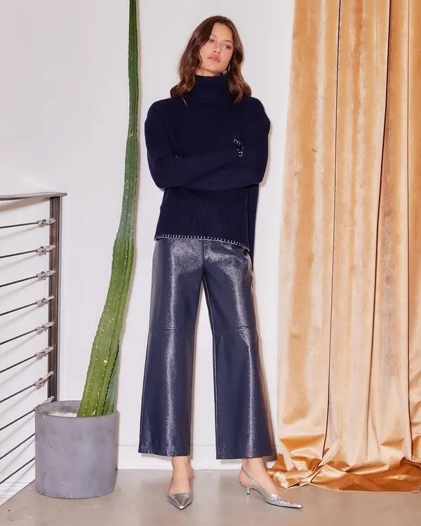 Fifteen Twenty Faux Leather Trousers