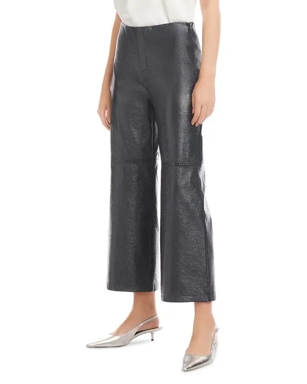 Fifteen Twenty Faux Leather Trousers