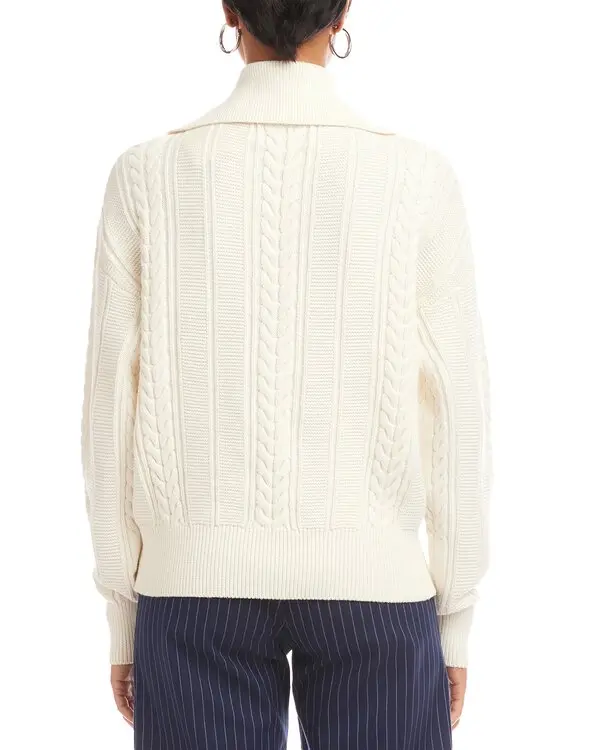 Fifteen Twenty Karin Half Zip Sweater