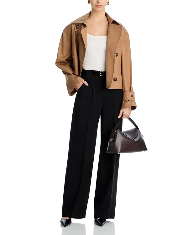 Aqua Wide-leg Trousers