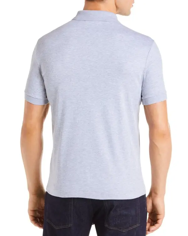 Lacoste Pima Cotton Regular Fit Polo Shirt - Silver Chine