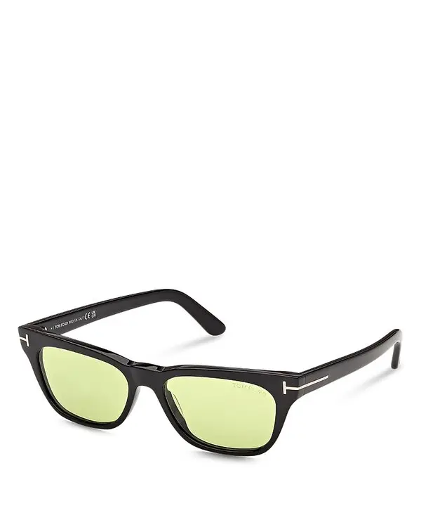 TOM FORD Rectangular Sunglasses 53mm - Black/gradiant