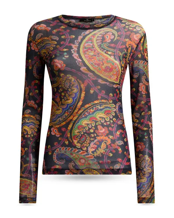 Etro Long Sleeve Top