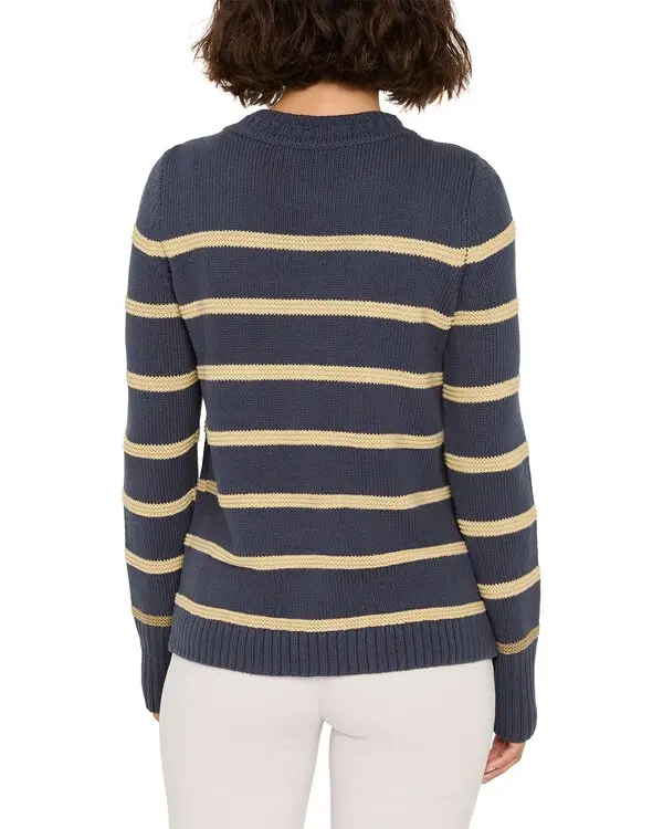 NIC+ZOE Go To Stripe Sweater