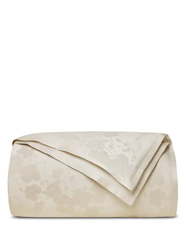 PRATESI Anemone Silk & Cotton Duvet Cover, King - Beige