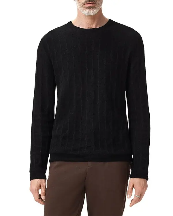 John Varvatos Baiso Crewneck Sweater - Black