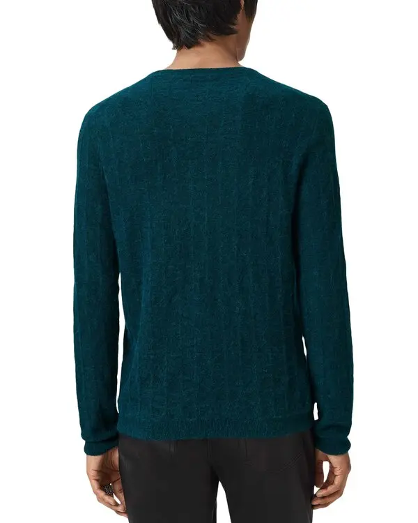 John Varvatos Baiso Crewneck Sweater - Mediterranean