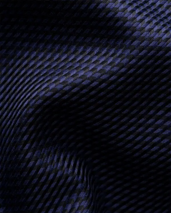 Eton Contemporary Fit Check Shirt - Navy
