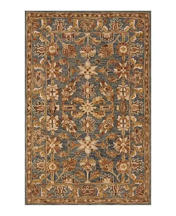 LOLOI Victoria Vk-05 Area Rug 5'0x7'6 - Slate
