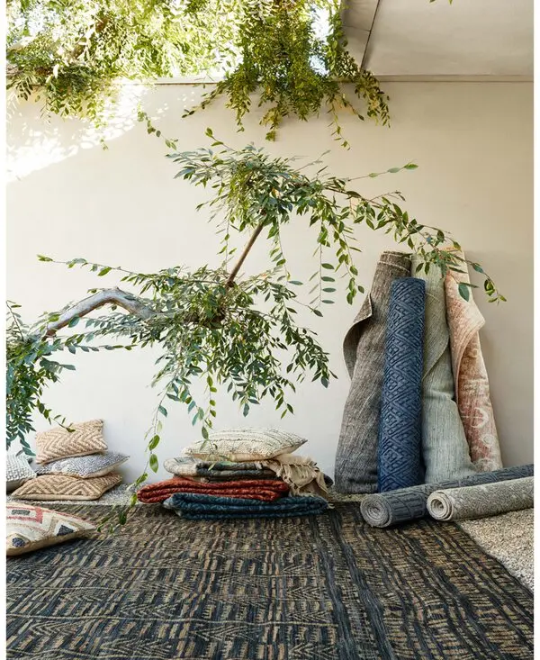 LOLOI Villa Vw-01 Area Rug 5'6x8'6 - Light/blue